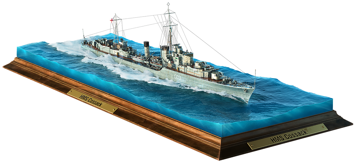 World of Warships Museum: HMS Cossack | World of Warships