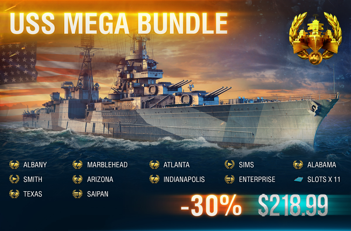 [Premium Shop] Black Friday Sale | World of Warships