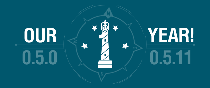 World of Warships 1st Anniversary Infographics | World of Warships